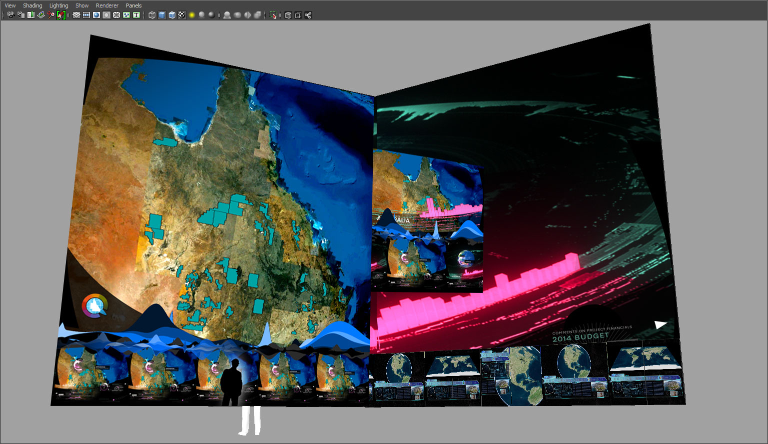 Multitouch UX/UI – G20 & QUT – ZONE4